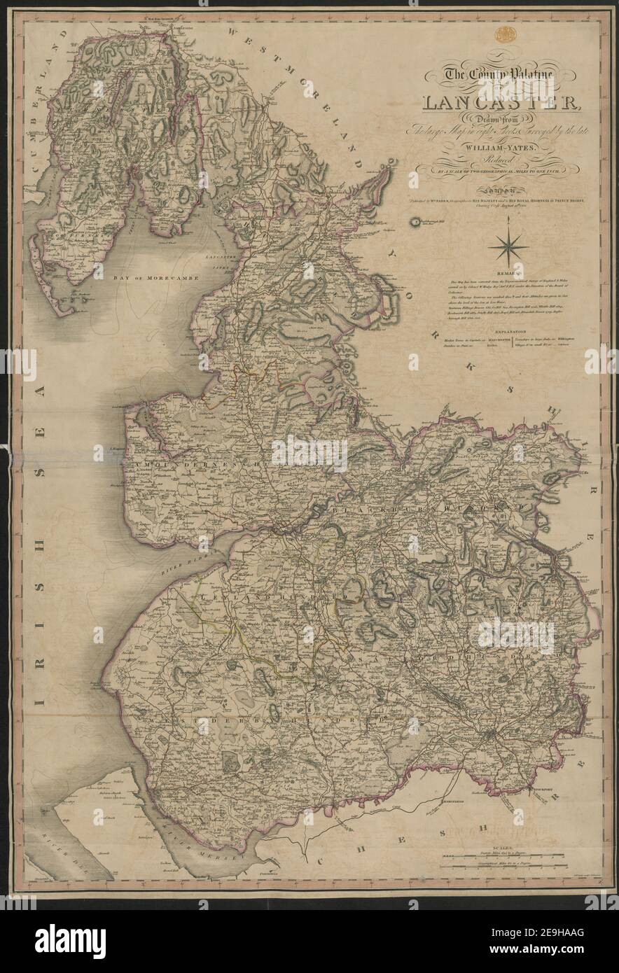 1816 map hi-res stock photography and images - Alamy