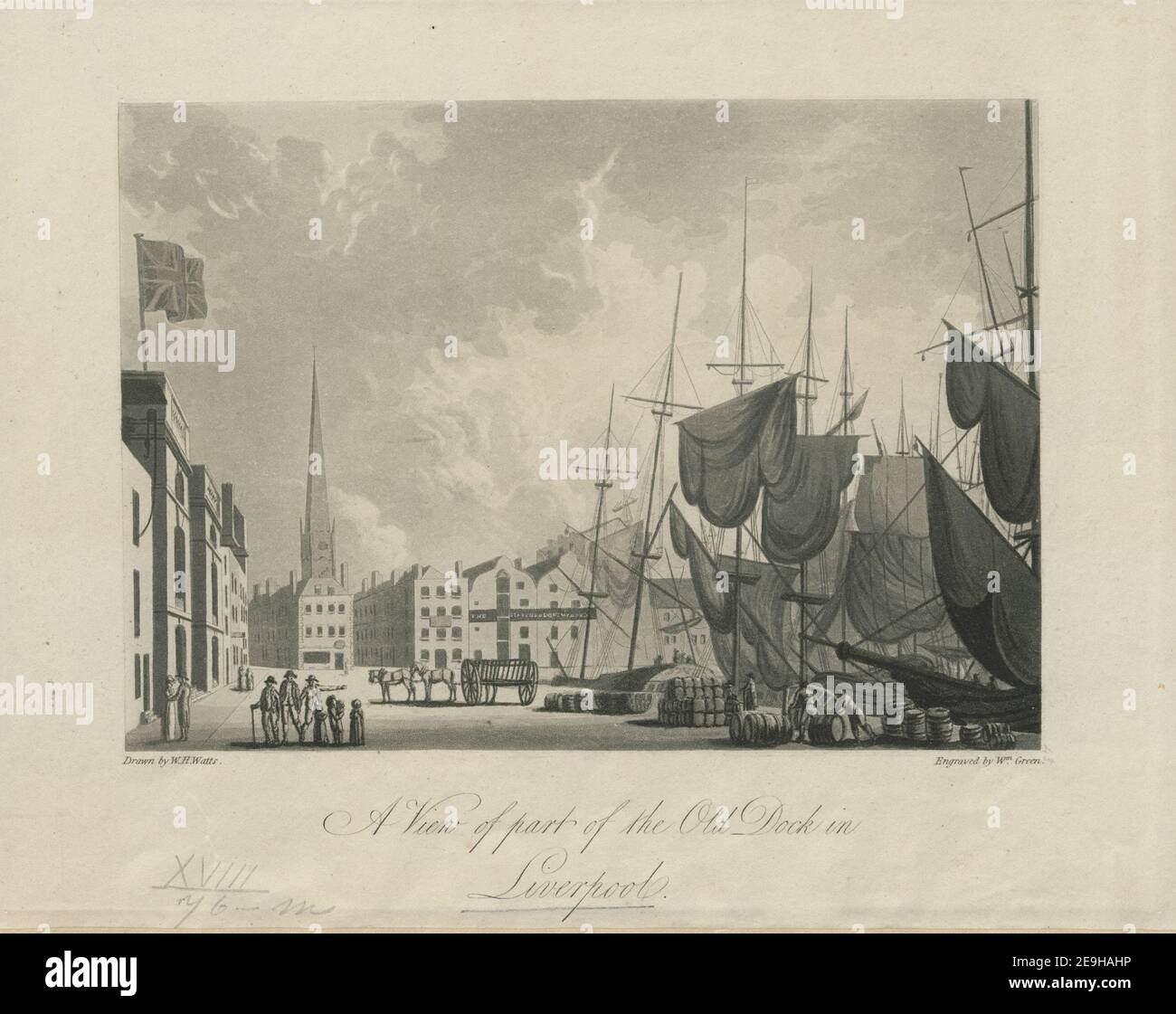 Old map of liverpool hi-res stock photography and images - Alamy