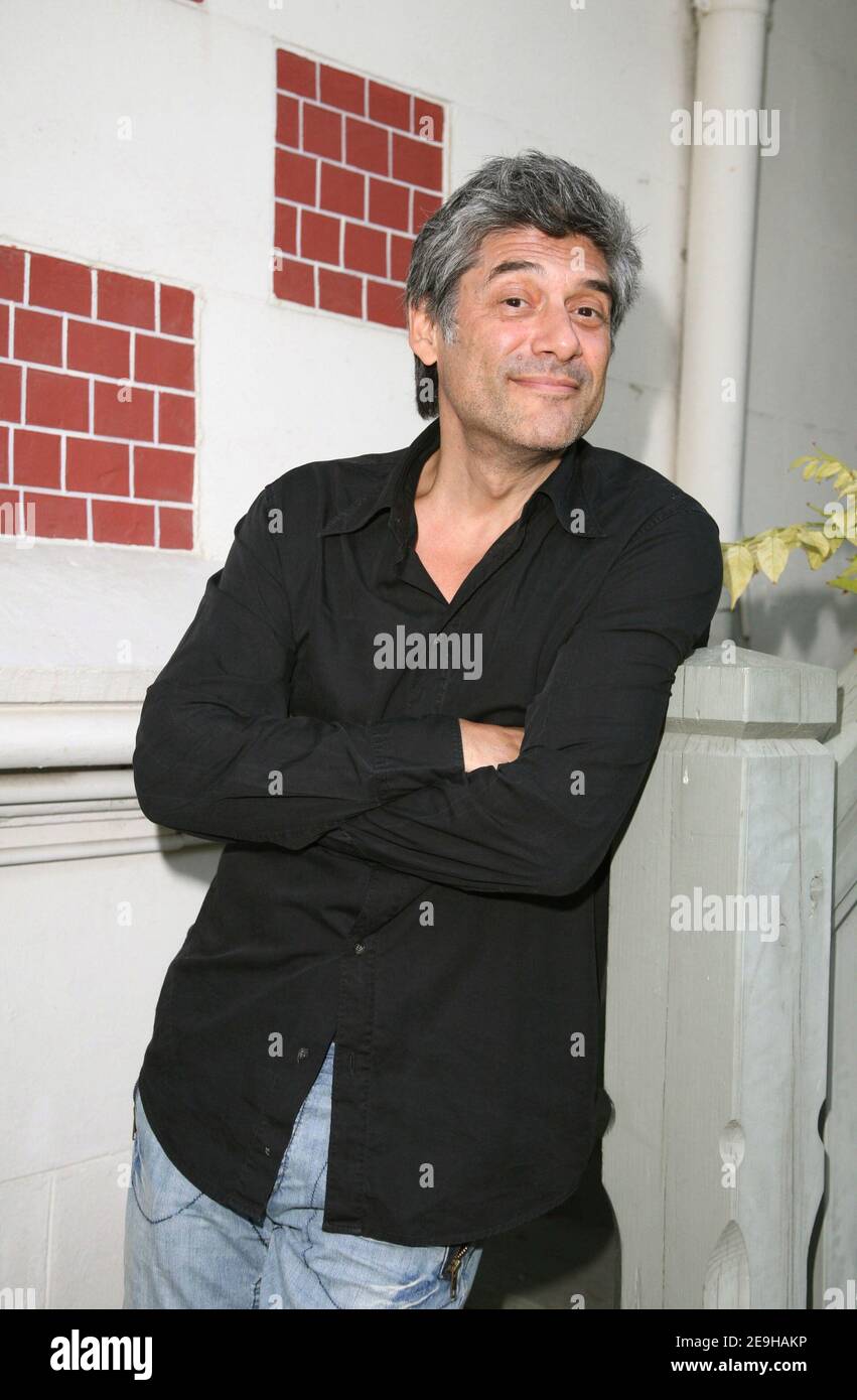 EXCLUSIVE. French actor Georges Corraface poses for our photographer ...