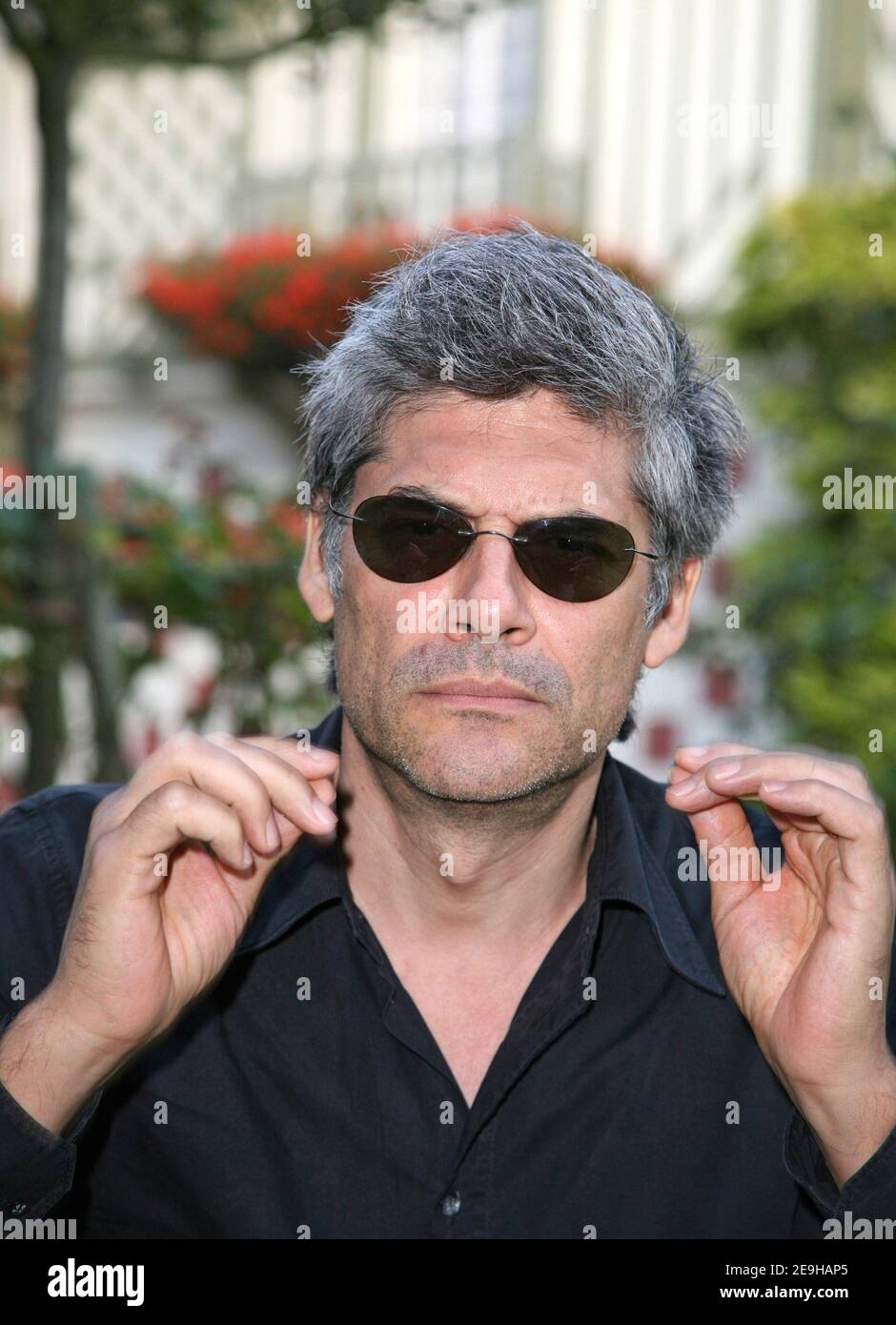 EXCLUSIVE. French actor Georges Corraface poses for our photographer ...