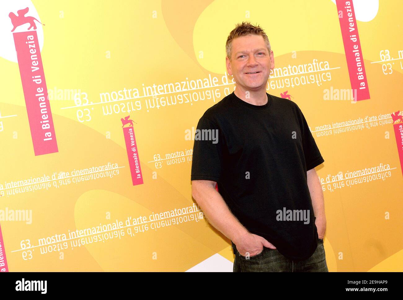 British director Kenneth Branagh poses for pictures during the ...