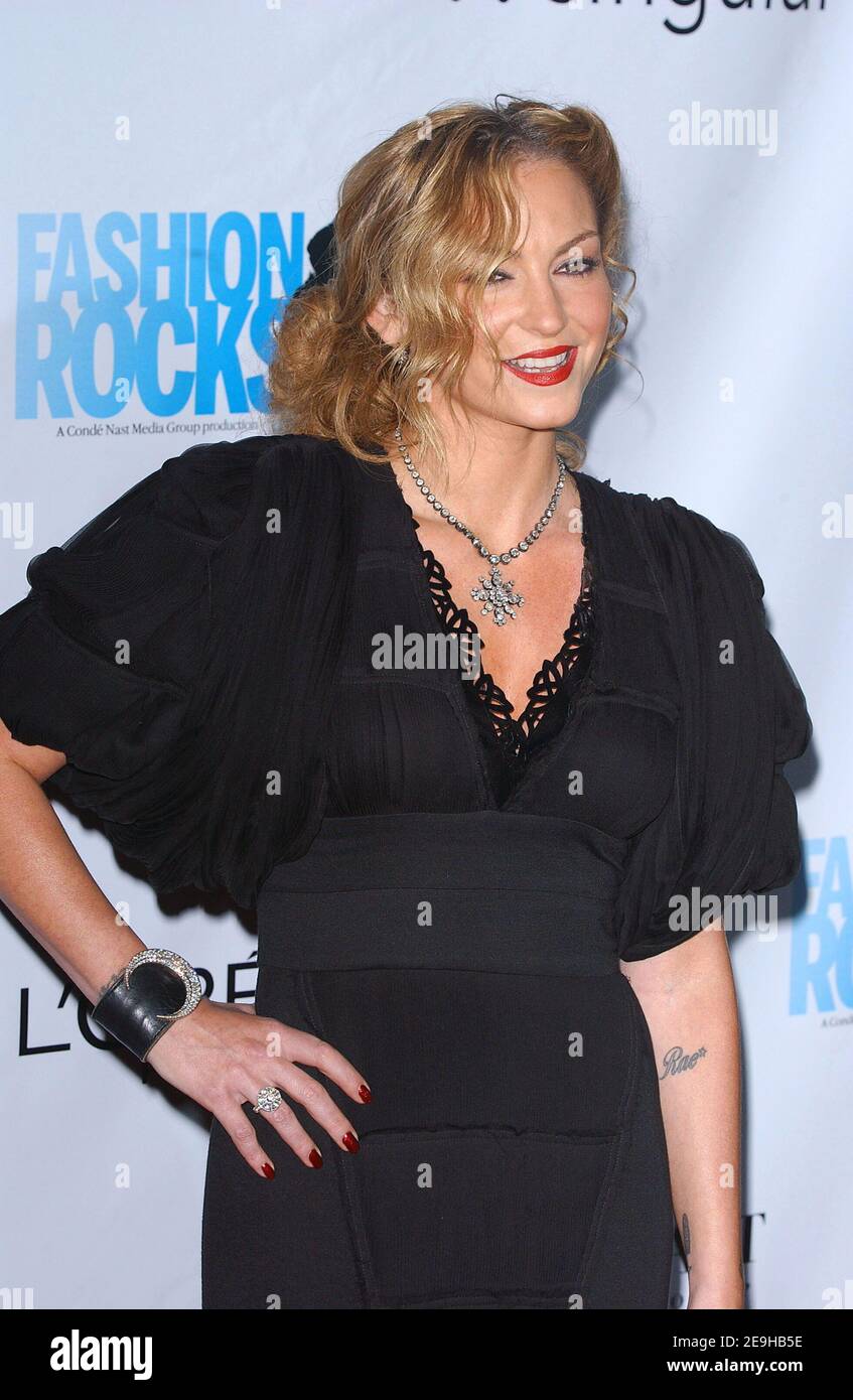 Drea de Matteo attends the 3rd Annual Fashion Rocks to benefit the ...