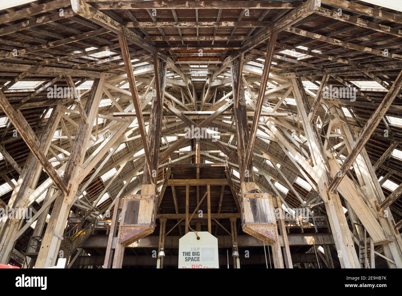 No 3 SLIP: THE BIG SPACE. Number Three slip at Historic Dockyard ...