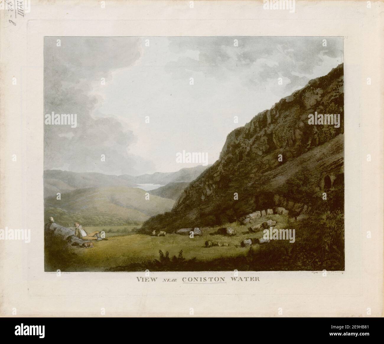 Map of coniston hi-res stock photography and images - Alamy