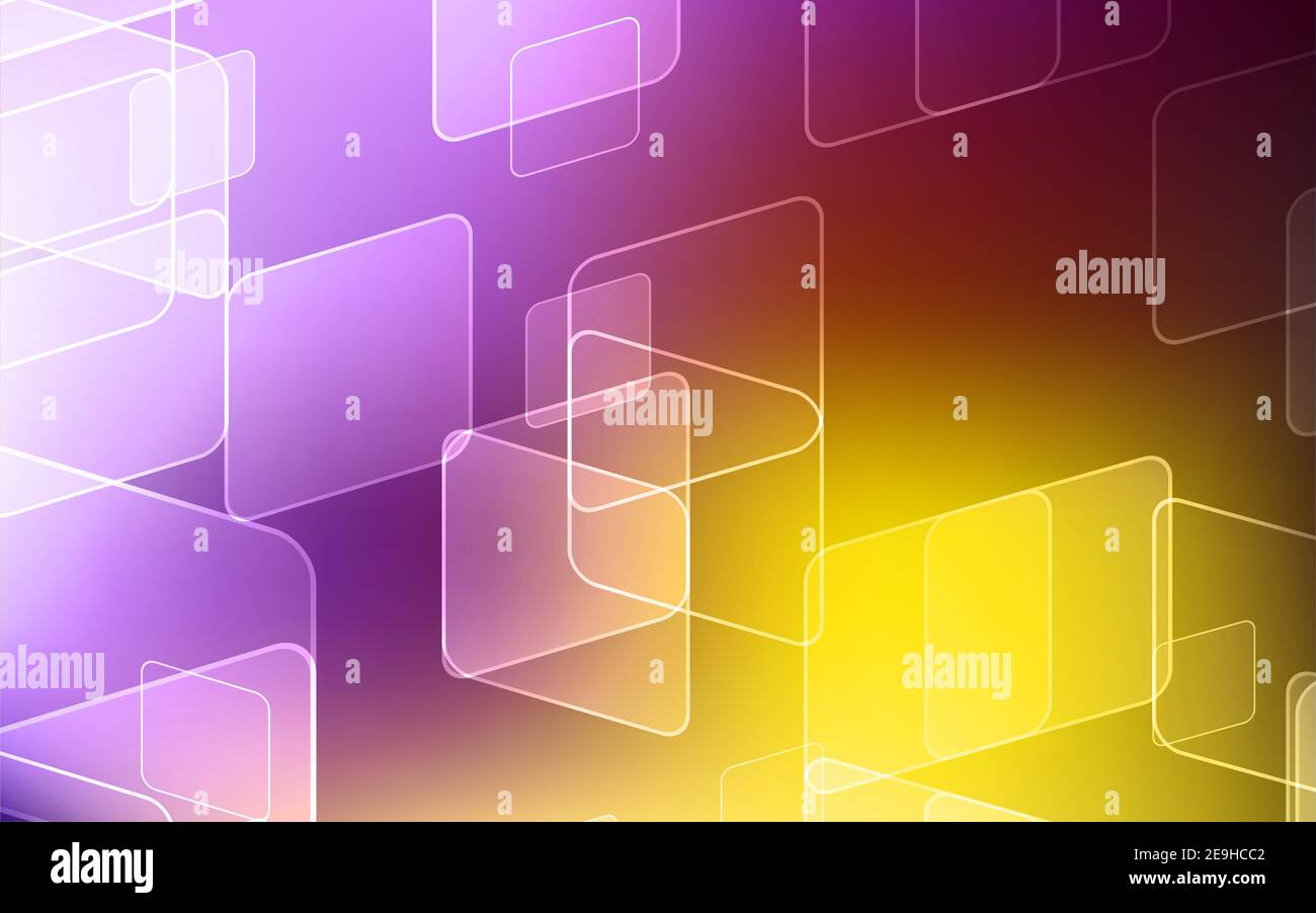 Abstract wide technology background with hexagons and gear wheels. Hi ...
