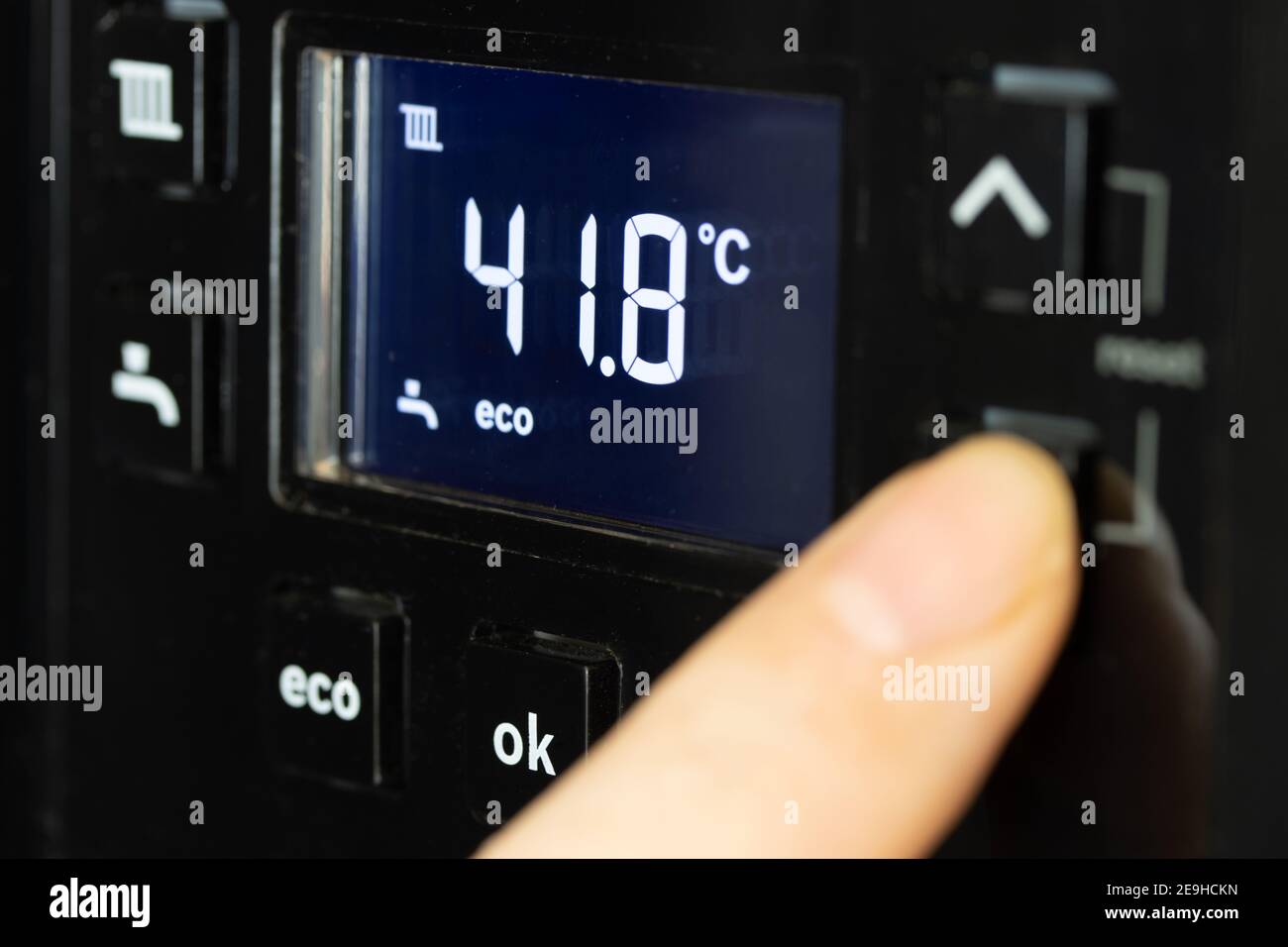 Heating control panel hi-res stock photography and images - Alamy