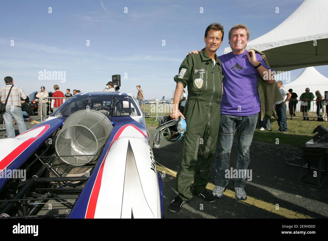 French TV presenter Vincent Perrot celebrates his new world record ...