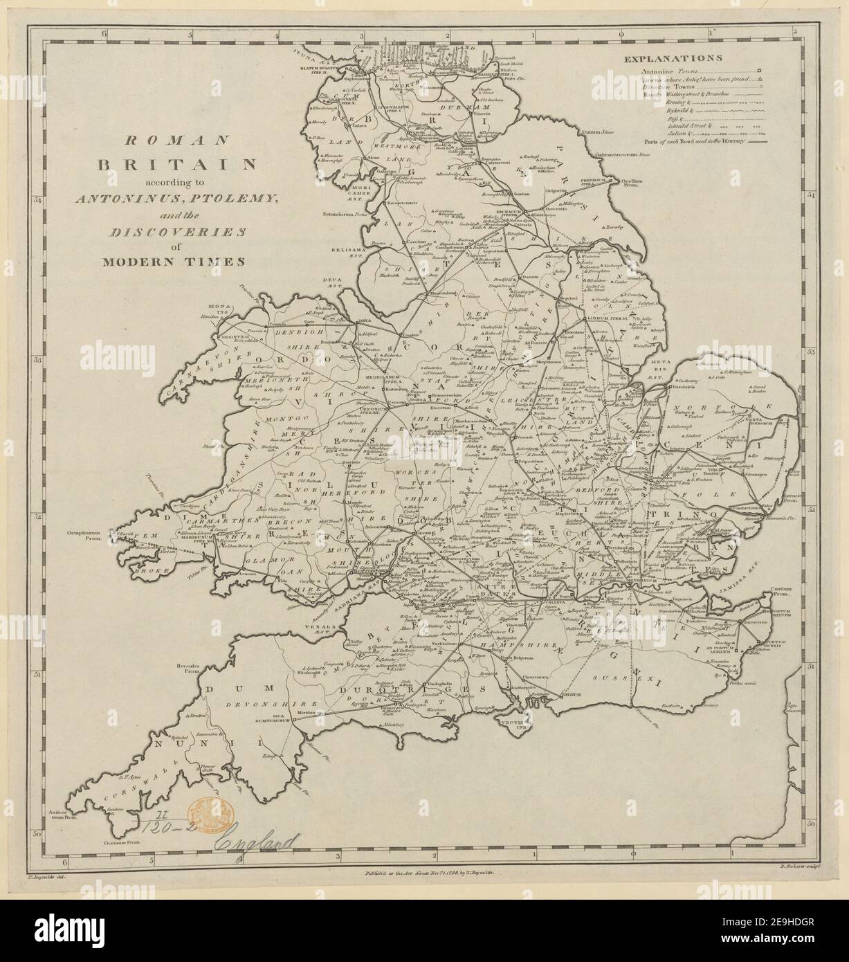 Ptolemy map britain hi-res stock photography and images - Alamy