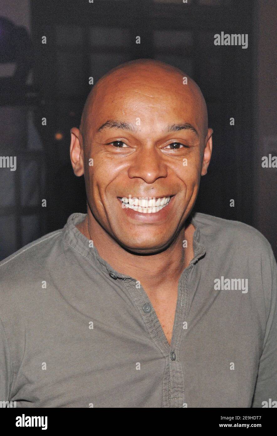 Denis Marechal poses for pictures as he arrives to the 1000th show of ...