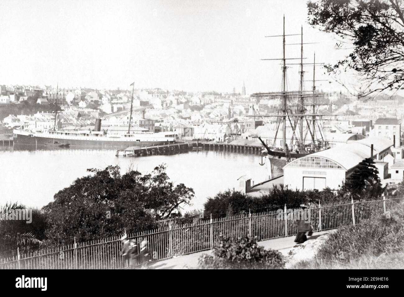 Late 19th century photograph - Sydney, Australia, c.1890 Stock Photo ...