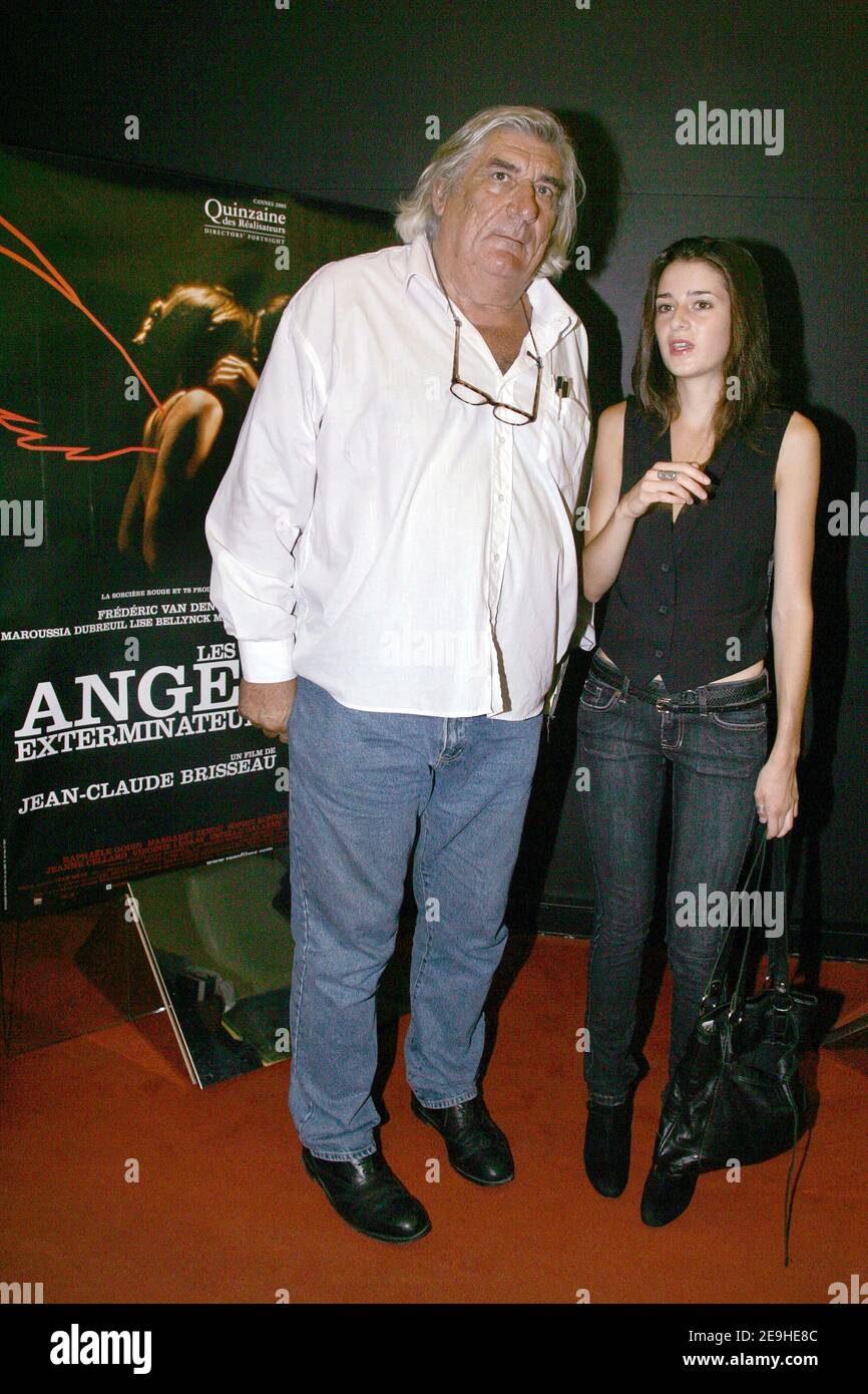 Jean-Claude Brisseau and Maroussia Dubreuil attend 'Les Anges ...