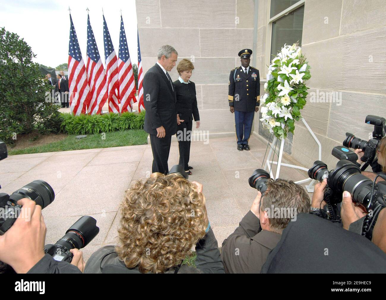 Ceremony to commemorate September 11 Terrorist Attack at the Pentagon ...