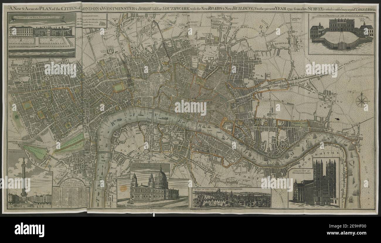 Southwark map hi-res stock photography and images - Alamy