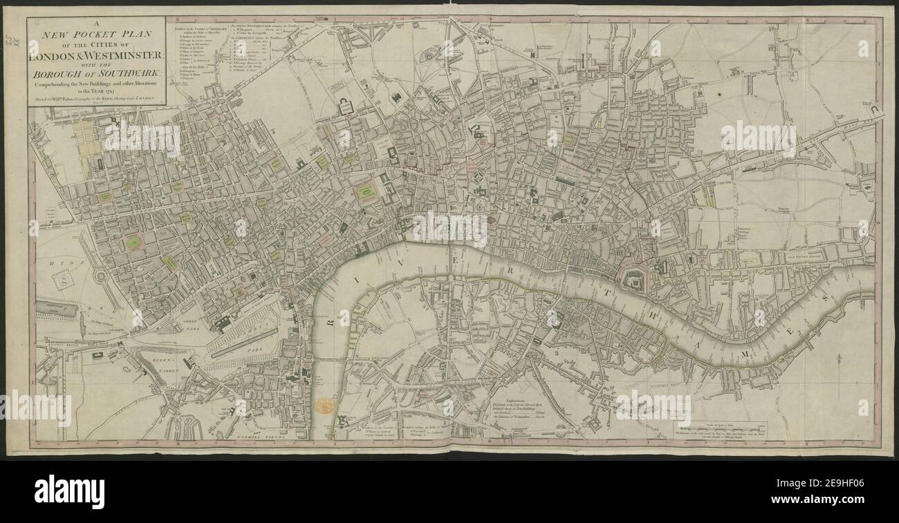 New westminster map hi-res stock photography and images - Alamy