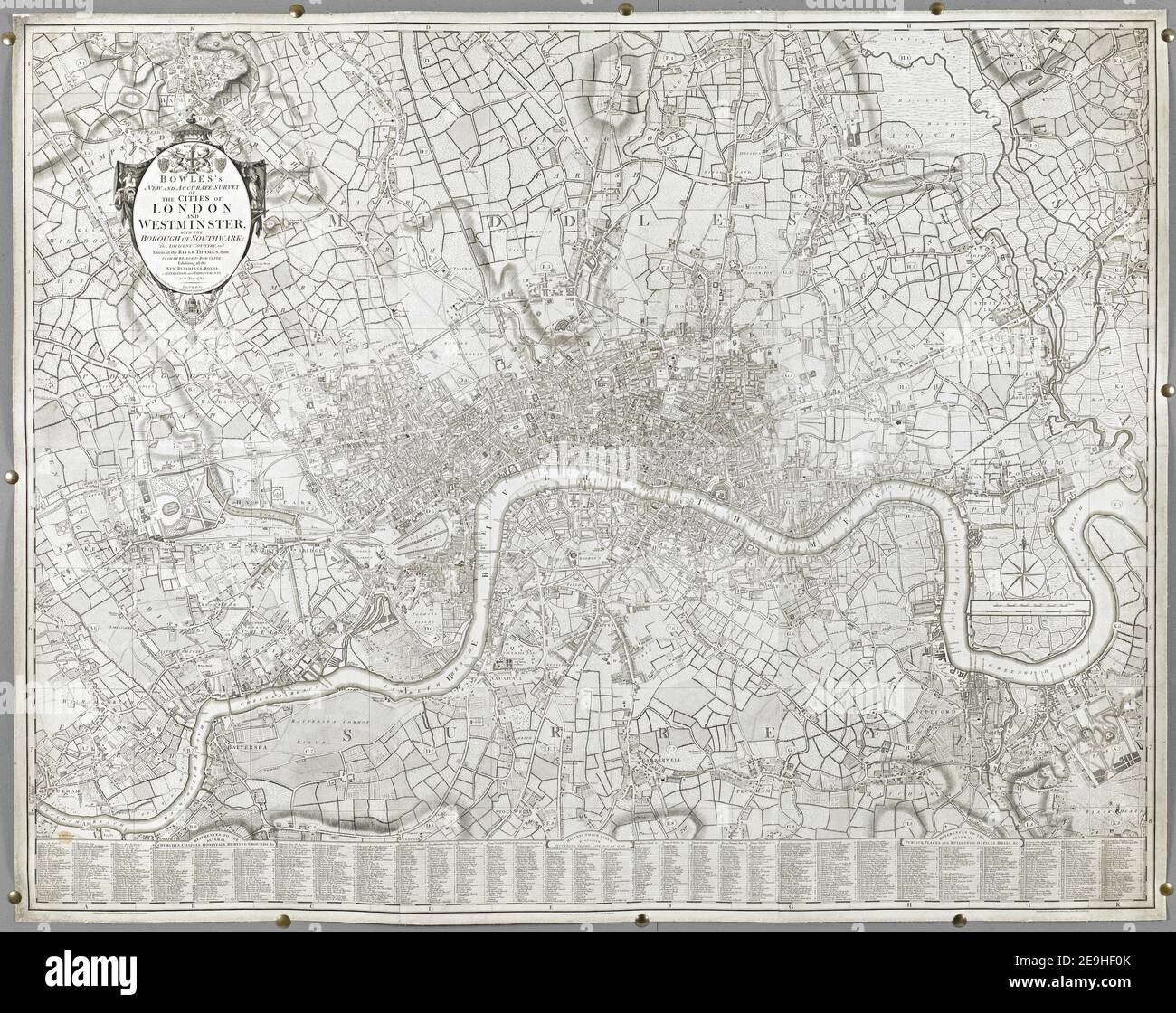 New westminster map hi-res stock photography and images - Alamy