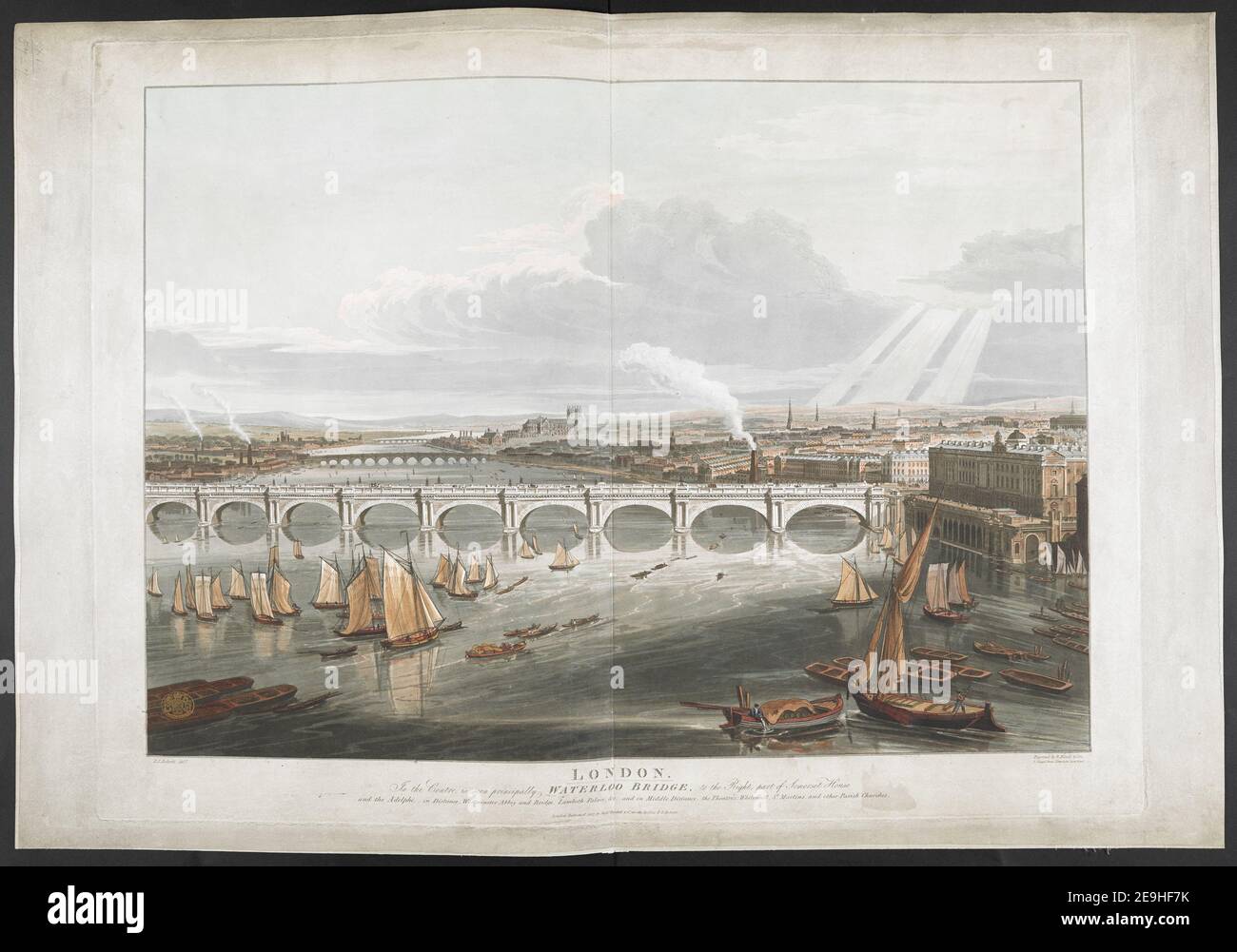 Waterloo bridge map hi-res stock photography and images - Alamy