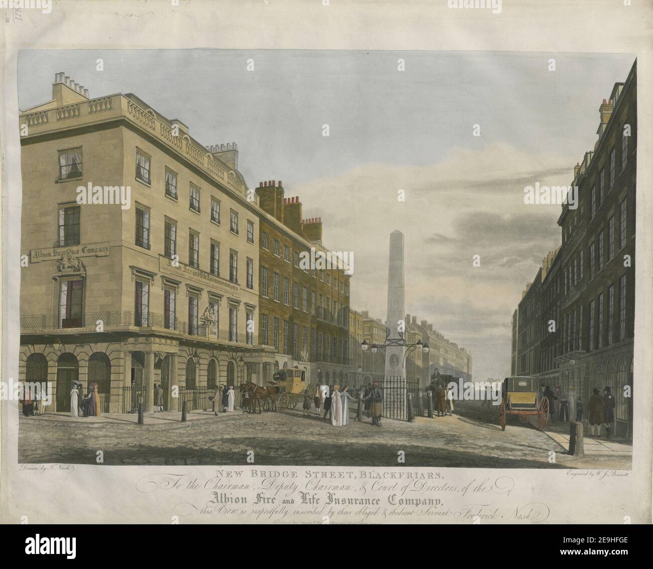 New bridge street london map hi-res stock photography and images - Alamy