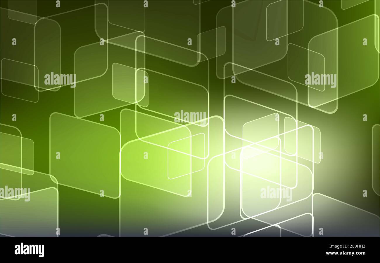 Abstract wide technology background with hexagons and gear wheels. Hi ...
