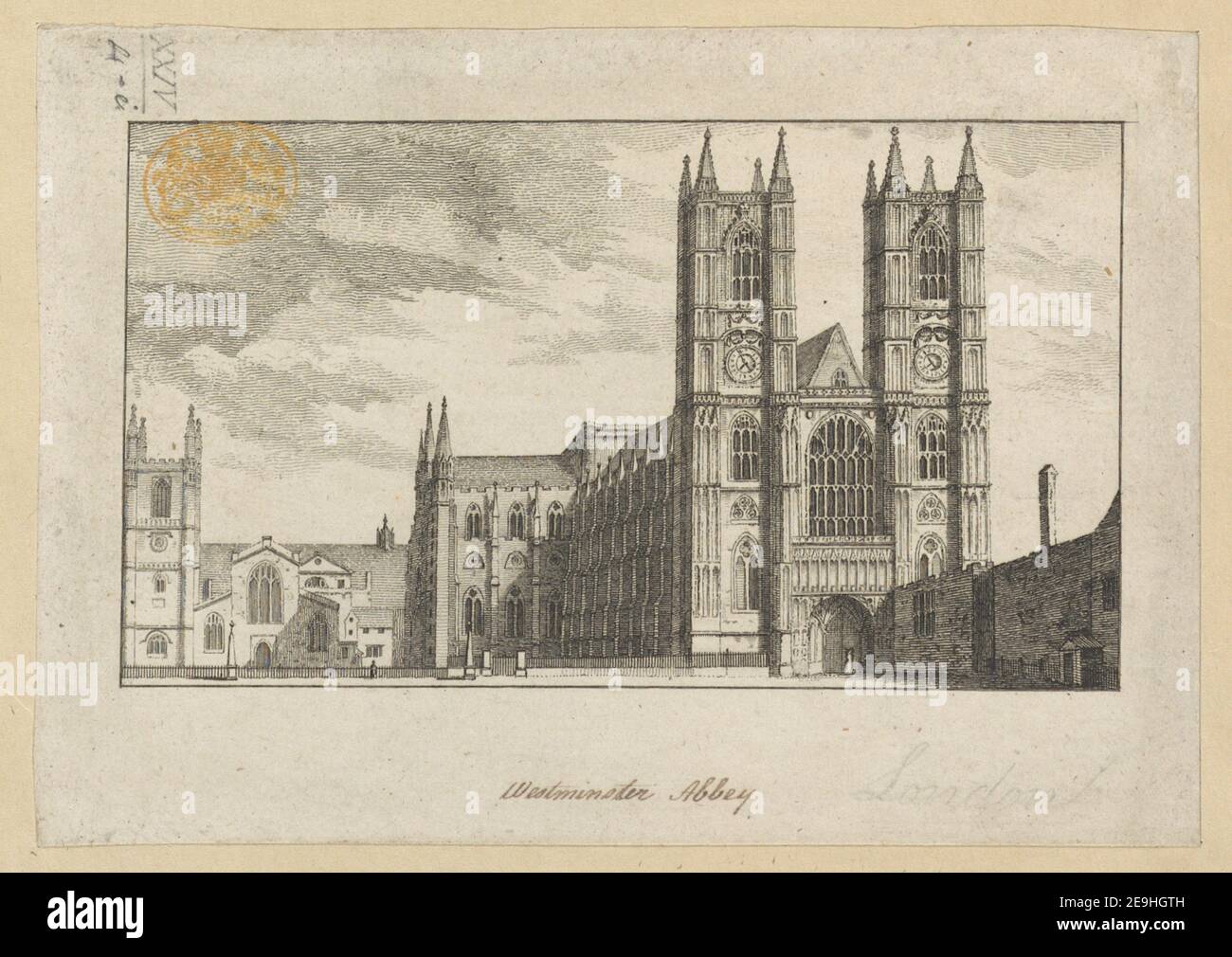 View of Westminster Abbey . Visual Material information: Title: [View ...