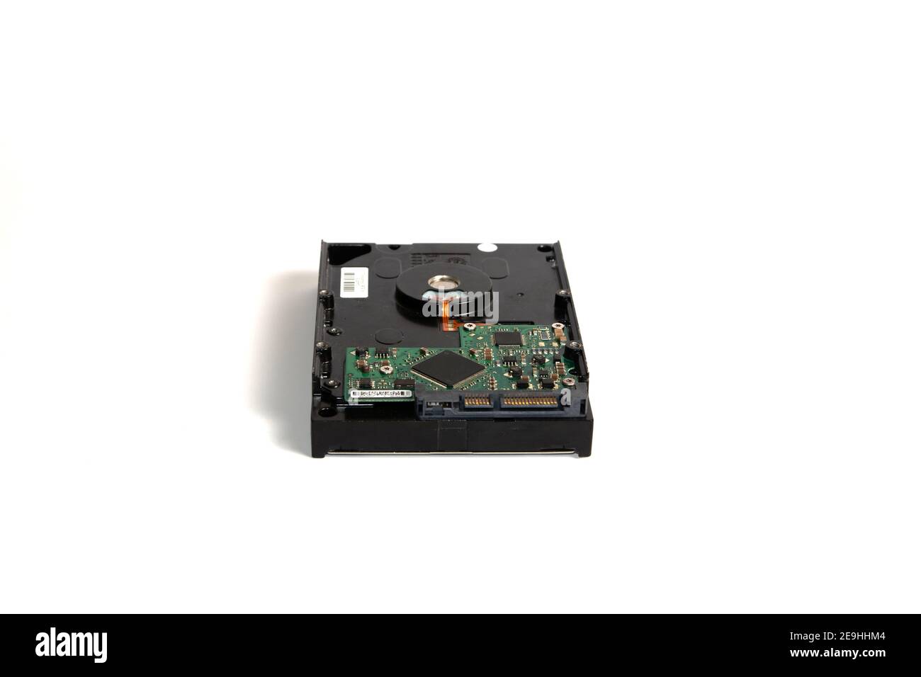 Computer Hard Disk Drive on white background Stock Photo - Alamy