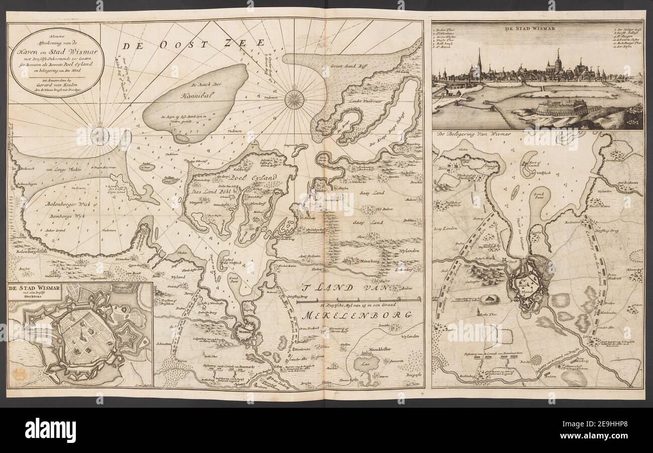 Map of wismar hi-res stock photography and images - Alamy