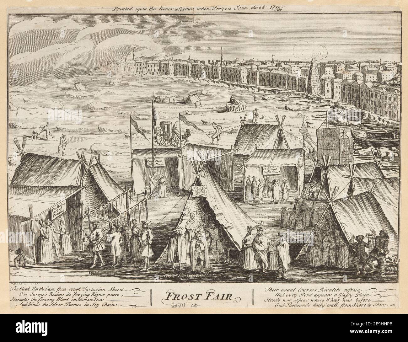 Frost fair thames hi-res stock photography and images - Alamy