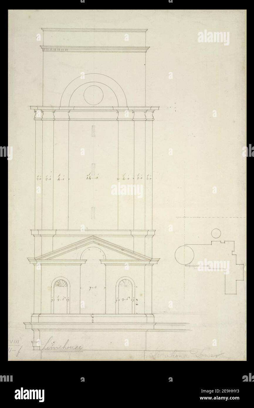 Limehouse Tower. Author Hawksmoor, Nicholas 28.11.f. Date of ...