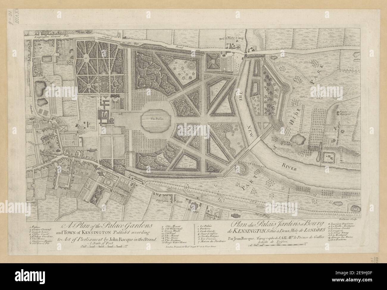 Map of kensington palace hi-res stock photography and images - Alamy