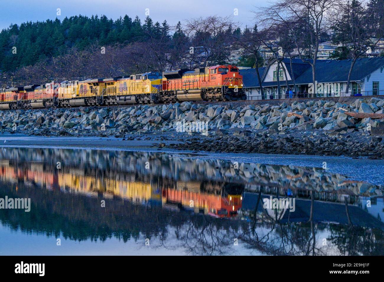 Train rock hi-res stock photography and images - Alamy