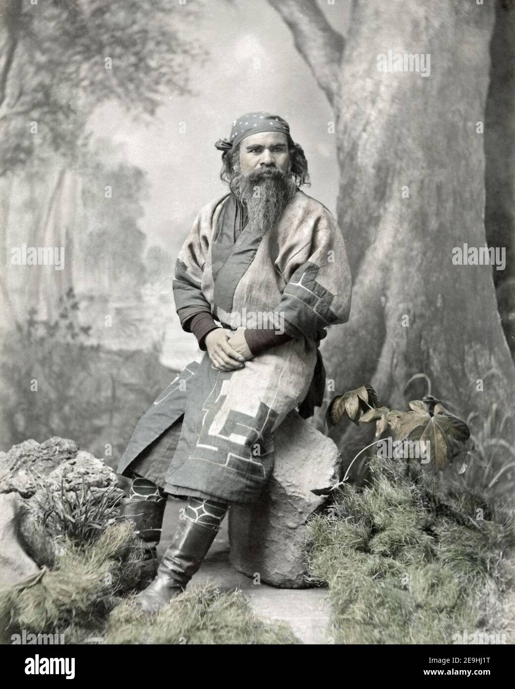 Ainu man japan hi-res stock photography and images - Alamy