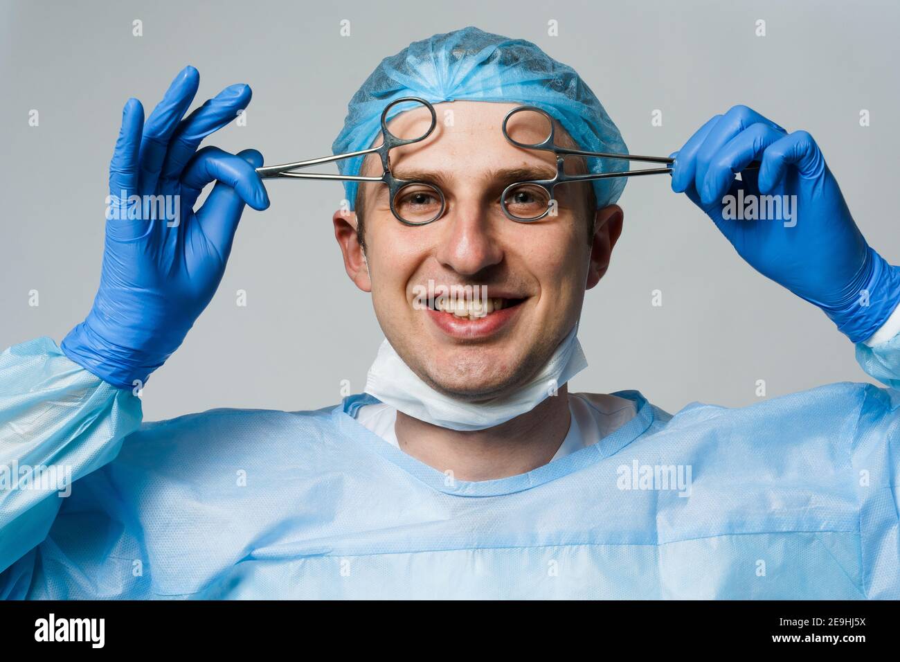 Crazy surgeon hi-res stock photography and images - Alamy