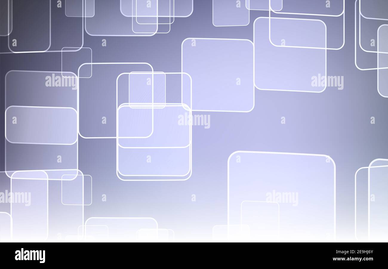 Abstract wide technology background with hexagons and gear wheels. Hi ...