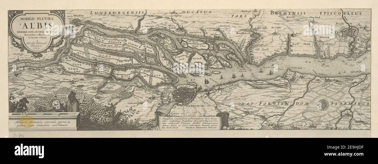 Map of amsterdam 1657 hi-res stock photography and images - Alamy