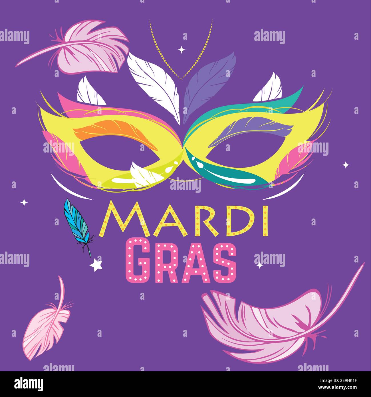 Illustration mardi gras carnival hi-res stock photography and images ...