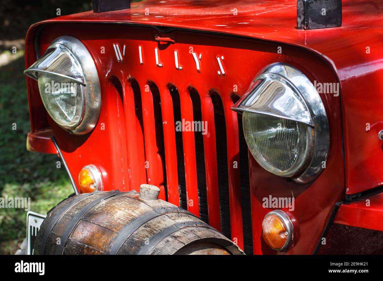Old Jeep Willys Stock Photo - Alamy