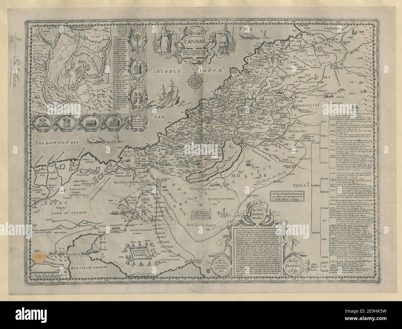 Copperplate map london st pauls hi-res stock photography and images - Alamy