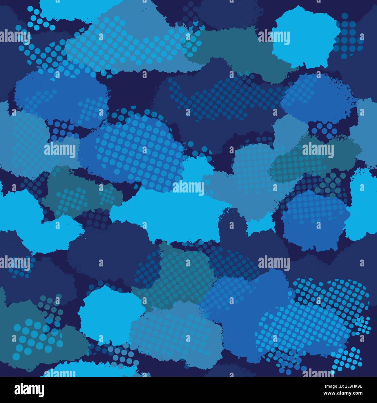Seamless camouflage pattern. Repeating digital dotted camo military ...