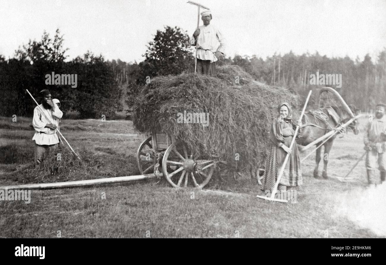 Russia 19th Century Russian Peasants Russian Peasant Life And