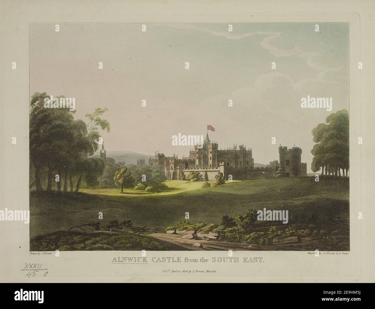 Alnwick map hi-res stock photography and images - Alamy