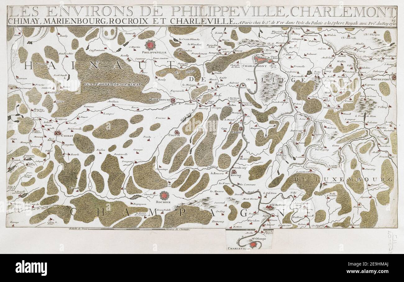 Charleville map hi-res stock photography and images - Alamy