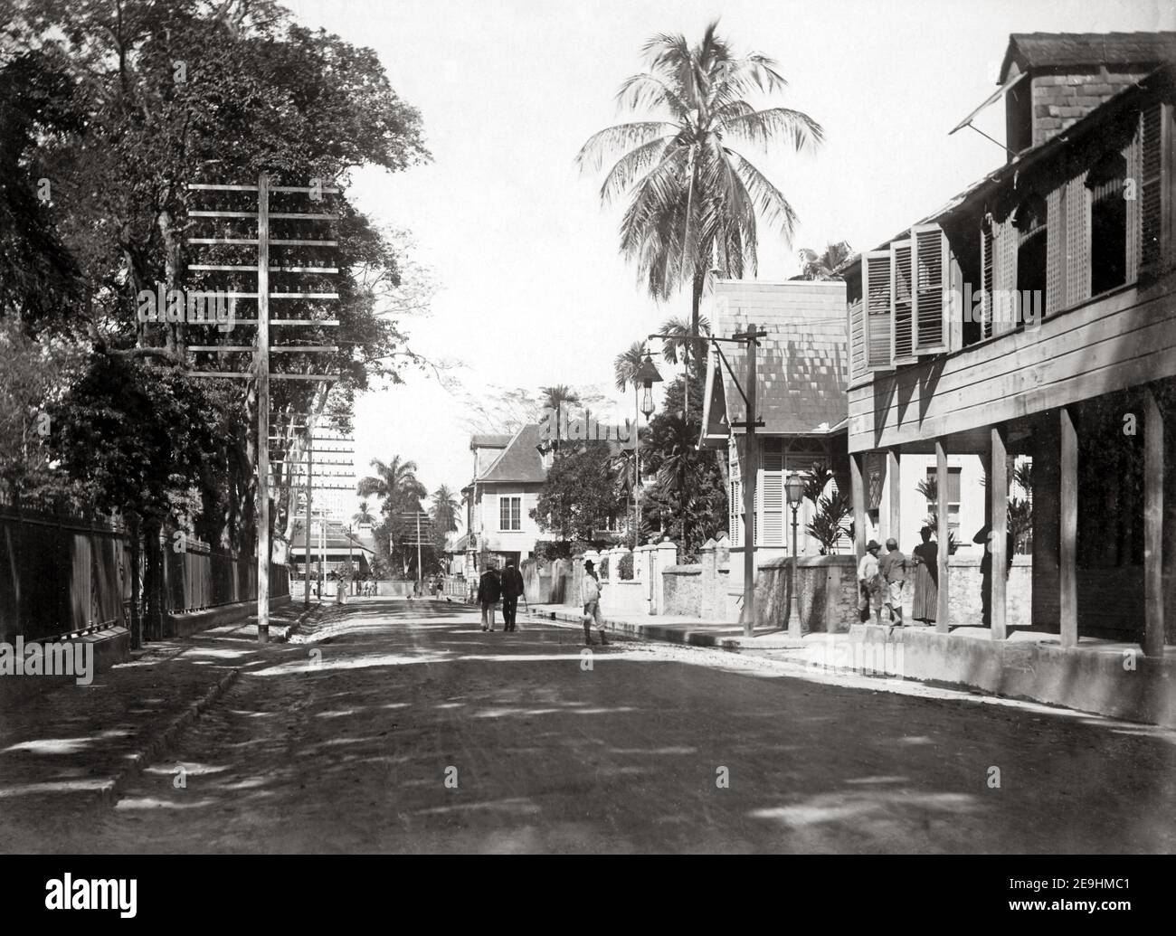 Late 19th century photograph - Palace of the Captain General, Cuba, c ...