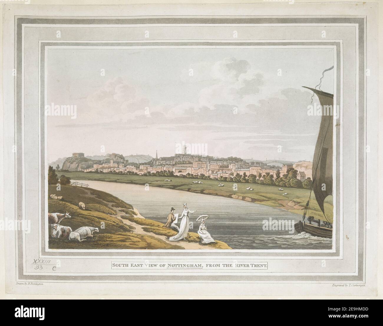 River trent map nottingham hi-res stock photography and images - Alamy