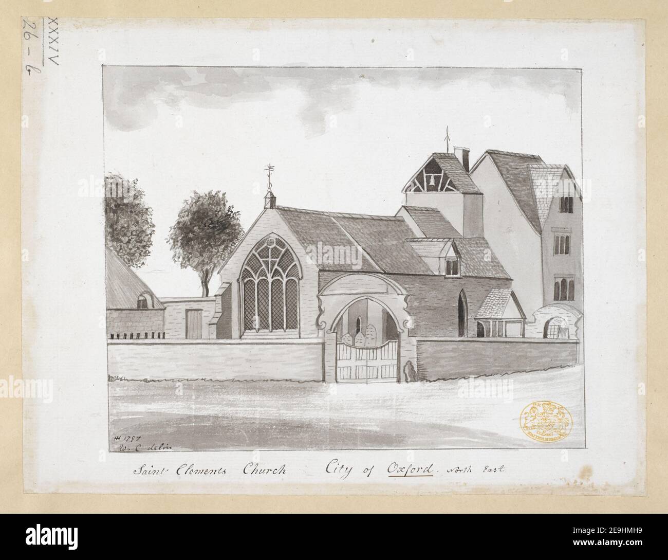 Map of oxford 1797 hi-res stock photography and images - Alamy