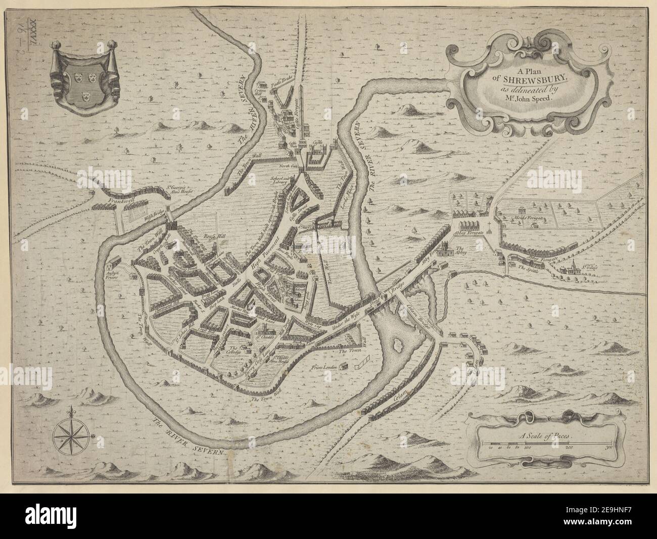 John speed map of london hi-res stock photography and images - Alamy