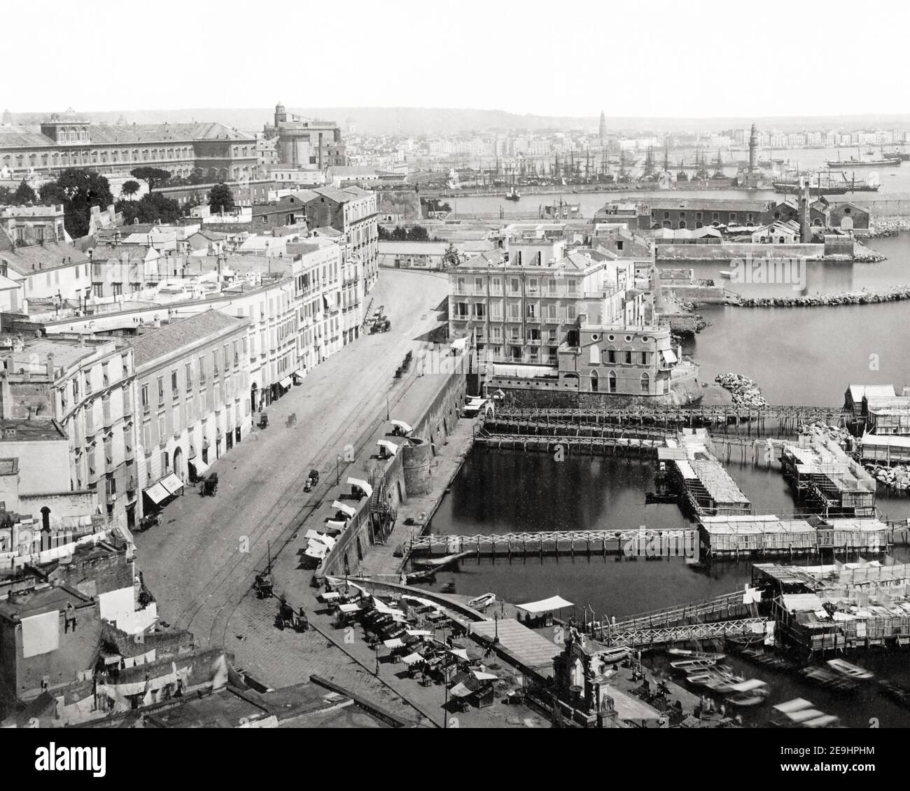 Naples italy early 1900s hi-res stock photography and images - Alamy