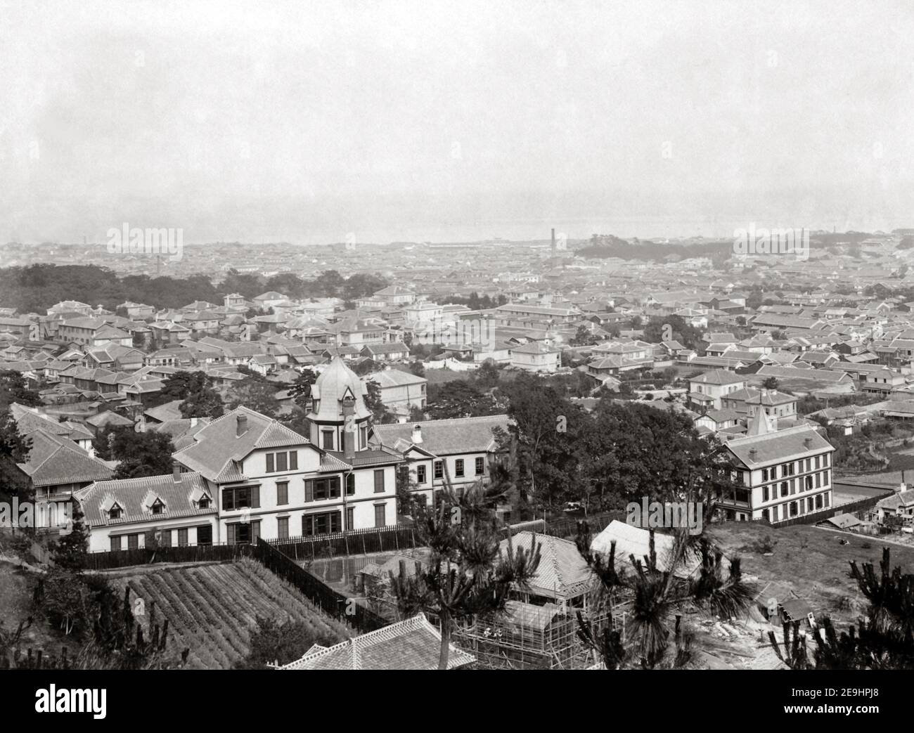 Late 19th century photograph - View of Singapore, Asia, 1880's Stock ...