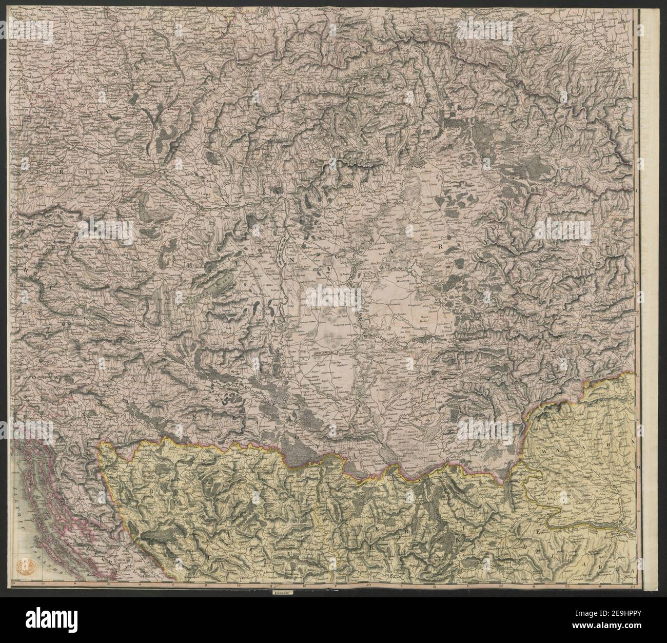 Map of europe 1815 hi-res stock photography and images - Alamy