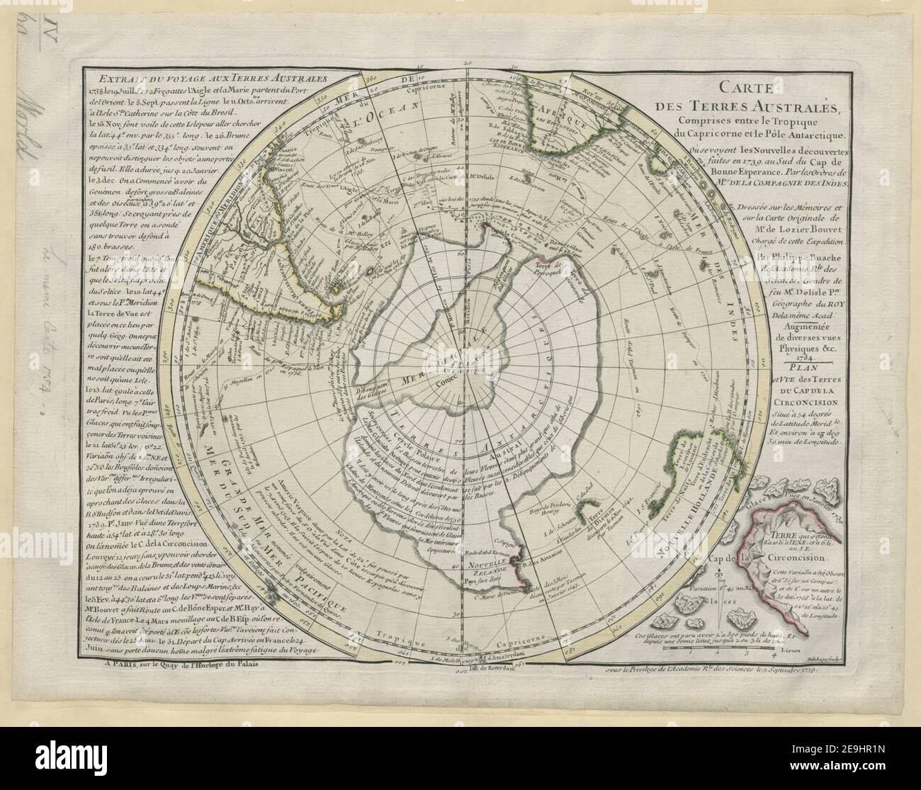 Buache map hi-res stock photography and images - Alamy