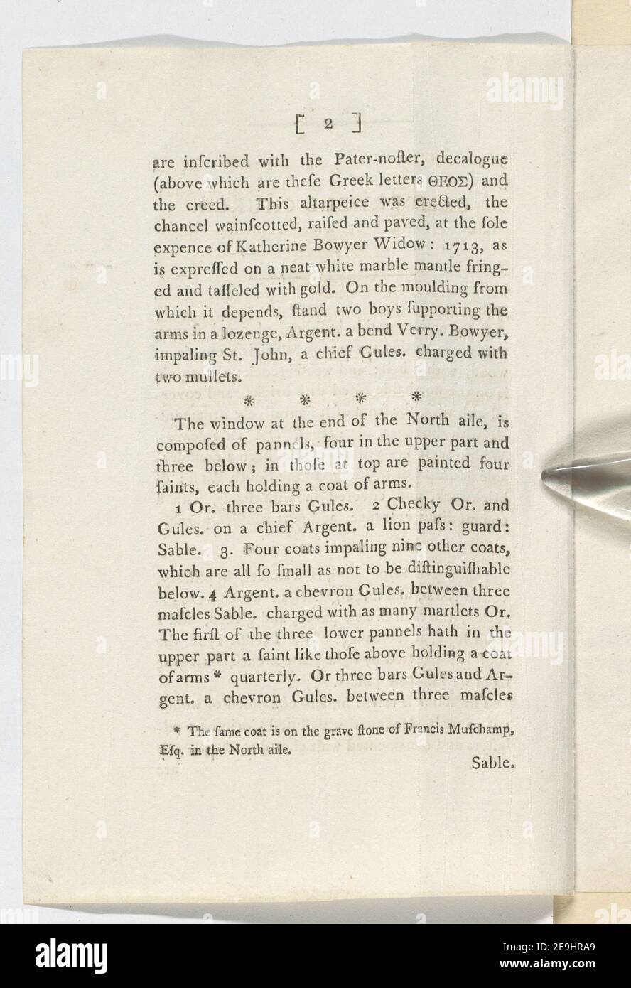A Description of Camberwell Church. Map information: Title: A ...