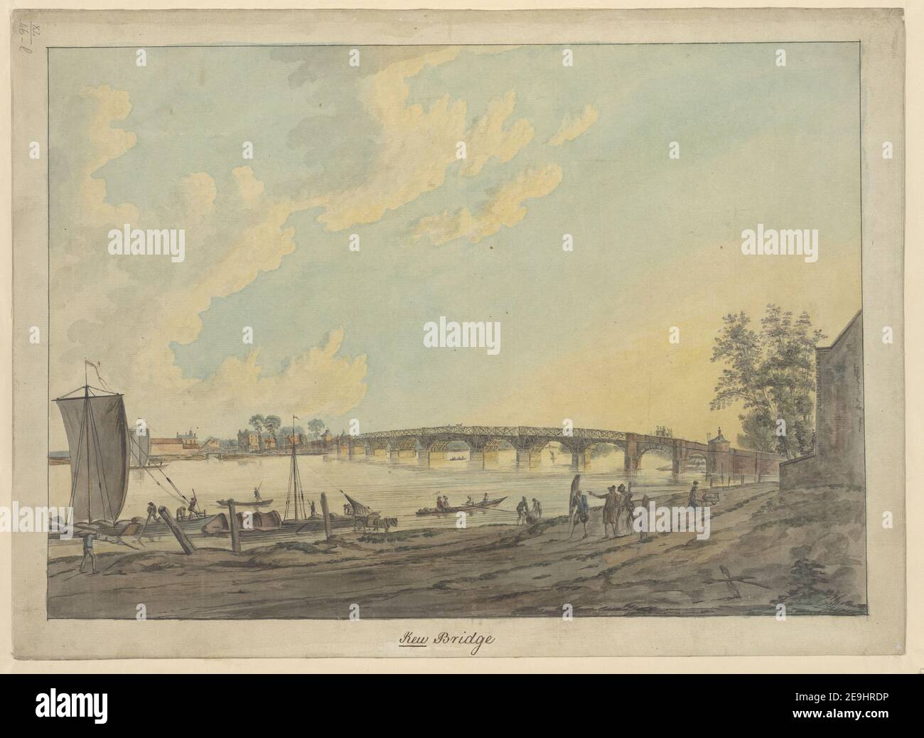 Kew Bridge. Visual Material information: Title: Kew Bridge. 40.46.l ...